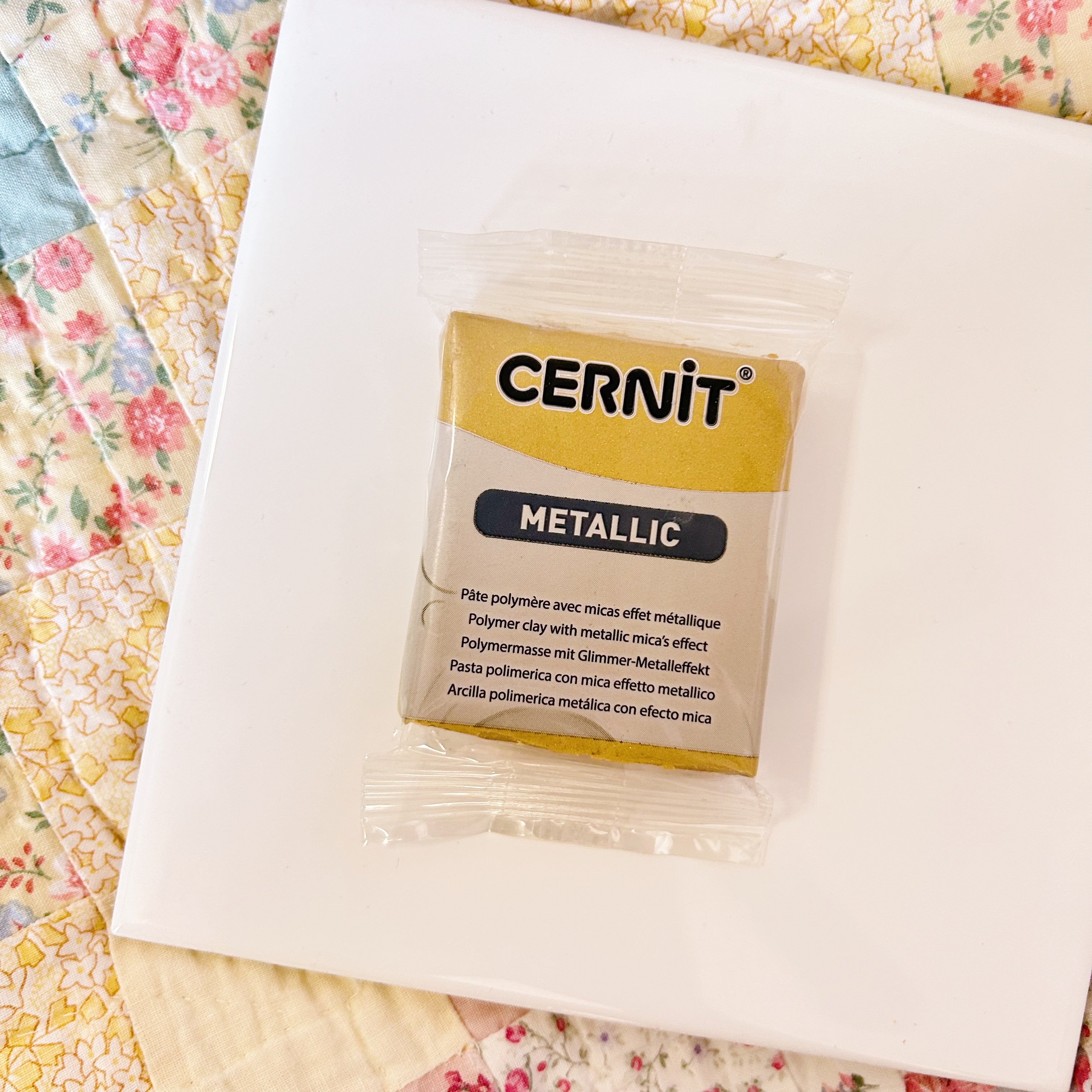 Cernit Metallic Rich Gold Clay – abibemade